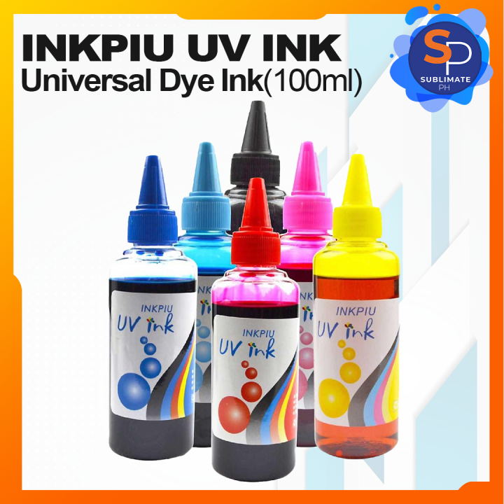 Inkpiu UV ink 100ML Universal Dye Printer Refill Ink (C/M/Y/K/LM/LC) UV ... Inkpiu UV ink 100ML Universal Dye Printer Refill Ink (C/M/Y/K/LM/LC) UV ...