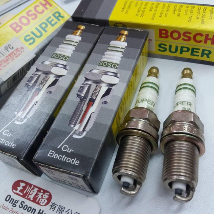 3pcs FR8DC Bosch spark plugs E220 E280 E200 W124/W210, C200 W202, W202 ...