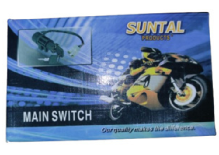 SUNTAL CT100 MAIN SWITCH/ IGNITION SWITCH WITH STEERING LOCK | Lazada PH