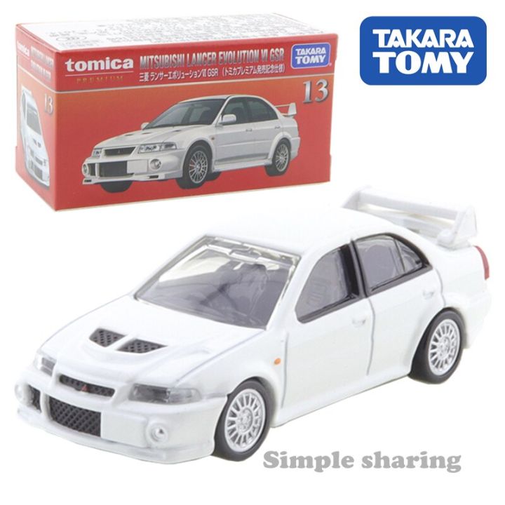 Takara Tomy Tomica Premium 13 Mitsubishi Lancer Evolution VI GSR 1/61 ...