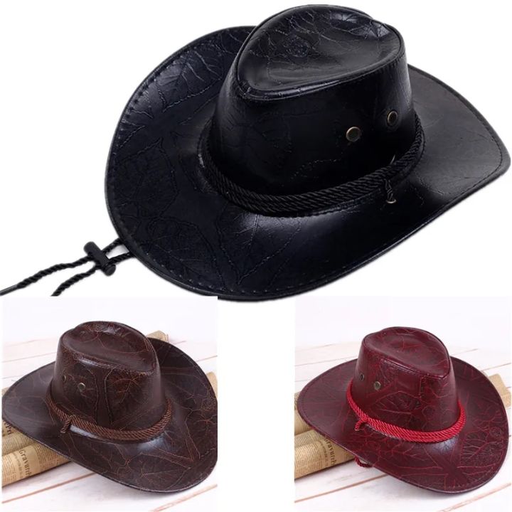 《320》【Exclusive】 Men Red Dead Redemption 2 Cowboy Hat Rockstar Game ...