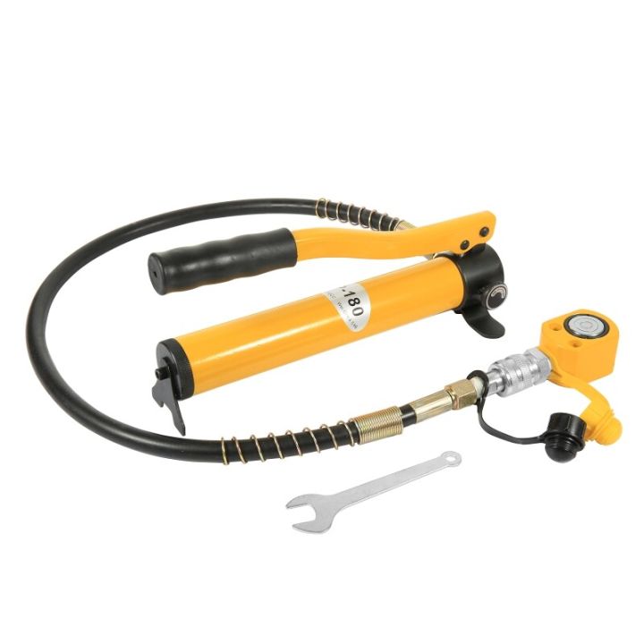 5T 5 TONS Thin Type Hydraulic Cylinder FPY-5 Hydraulic Lifting Jack with CP-700/CP-180 Hydraulic ...