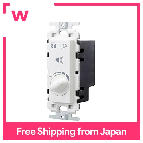 TOA Transformer Attenuator Wall-mounted volume control for high ...