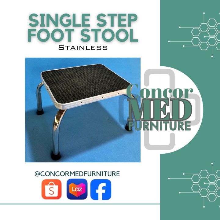 Single Foot Stool Stainless | Lazada PH