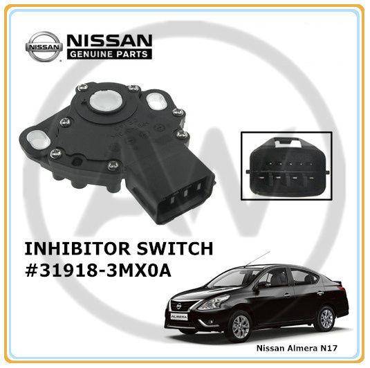 Nissan Almera N17 2013-2020 Neutral Auto Gear Box Inhibitor Switch ...