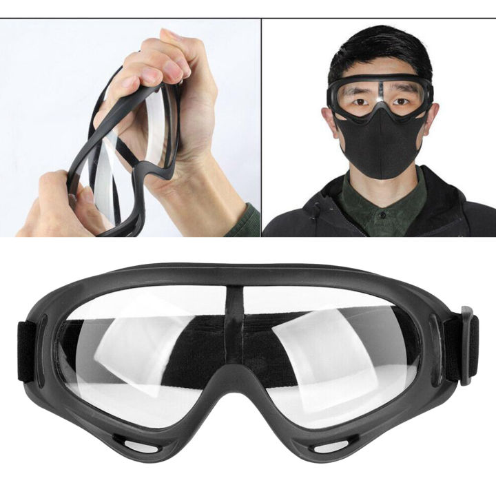 Shining Lights Industrial Goggles Anti Fog Slpit Dust and Anti Scratch ...
