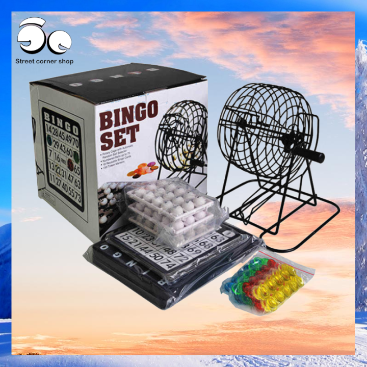 S&C Fast Deliveries Traditional Bingo Lotto Lottery Family Bingo Game ...