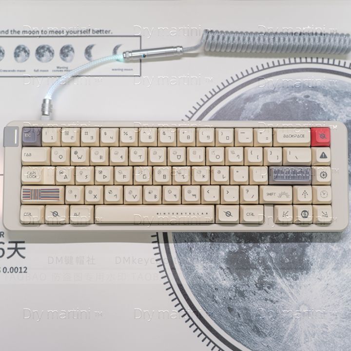 【Keycap Only】Interstellar theme Keycap Planet key cap 141 Keys XSA ball ...