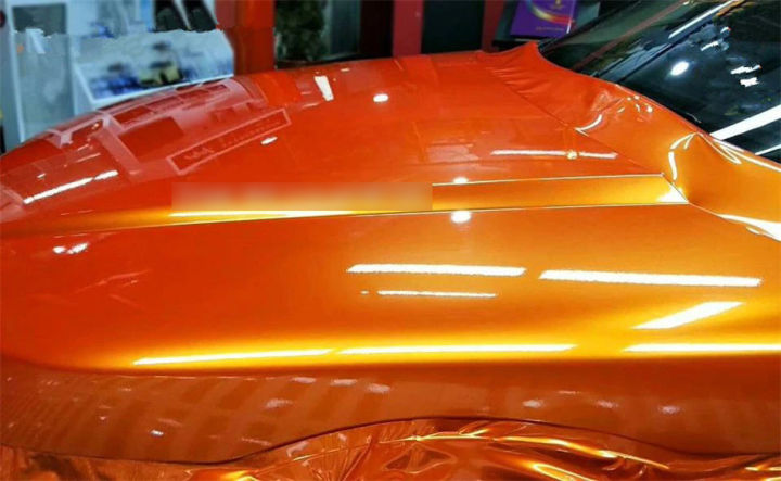 CANDY ORANGE METALLIC STICKER FOR WRAP [[ Premium Quality ]] | Lazada PH