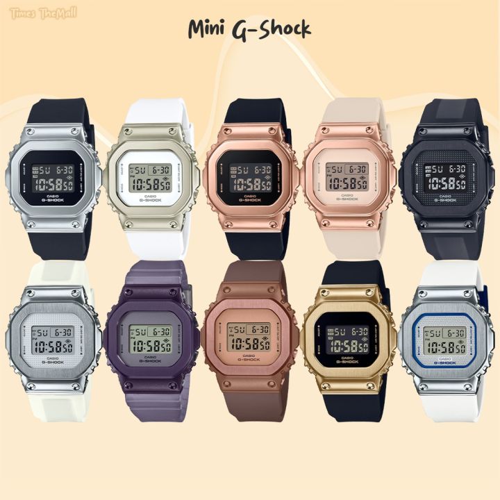 Mini G-Shock รุ่น GMS-S5600ทุกรุ่น!! ของแท้ประกัน CMG 1ปี | Lazada.co.th