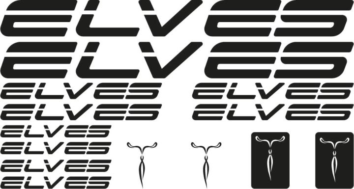 ELVES BIKE FRAME DECALS | Lazada PH