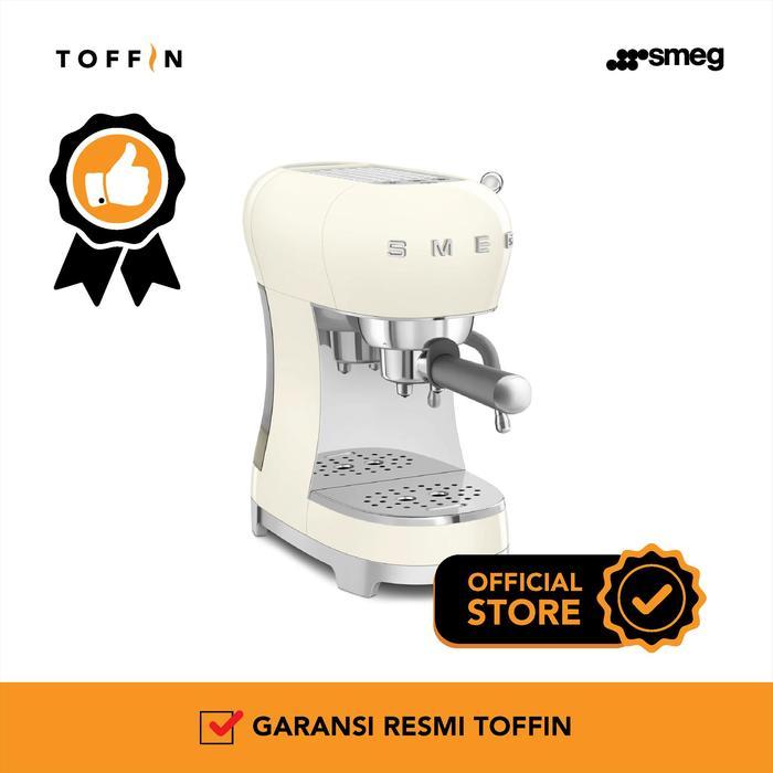 SMEG ECF02 ESPRESSO COFFEE MACHINE - 50'S RETRO STYLE AESTHETIC ...