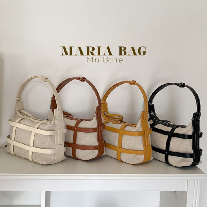 กระเป๋าสะพายข้าง&กระเป๋าถือ maria bag | Lazada.co.th