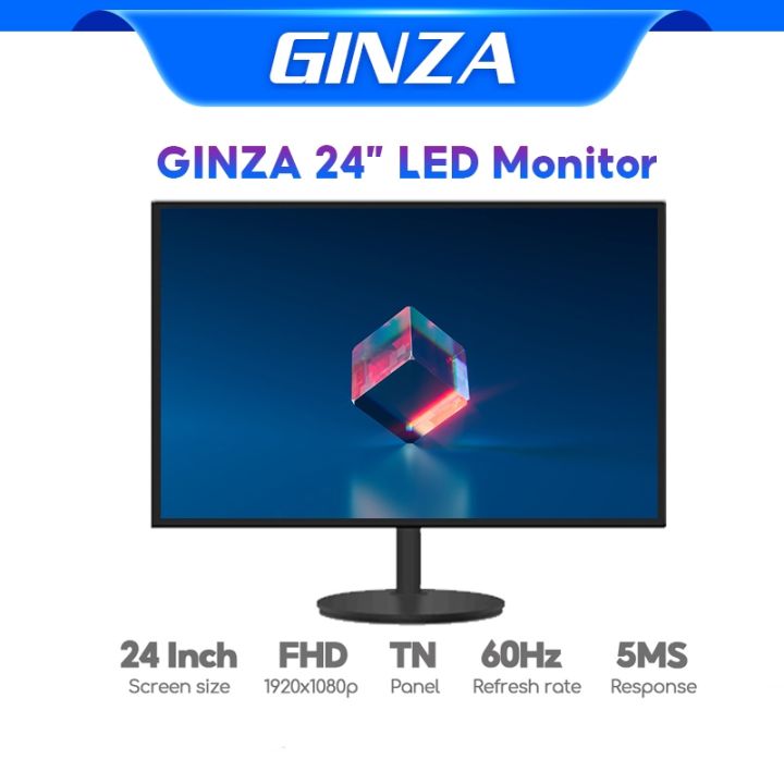 GINZA Monitor 24 Inch 22 Inch Monitor Computrt Monitor PC Monitor 24 ...