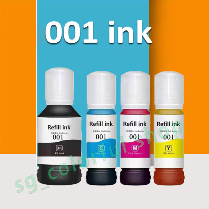 Compatible Epson 001 Refil Ink For Epson L4150, L4160, L6160, L6170 ...