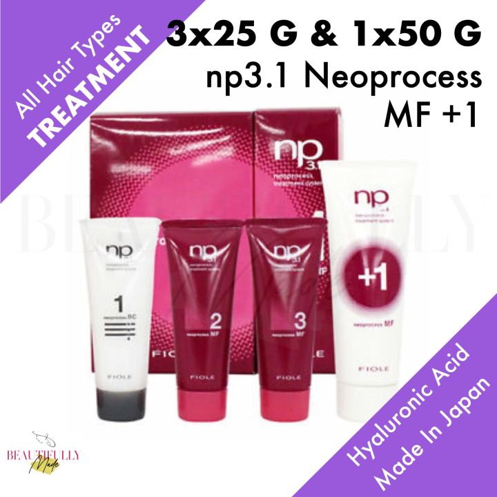 Fiole NP3.1 Neoprocess MF Plus 1 Hair Treatment System (Pink) - Set For ...