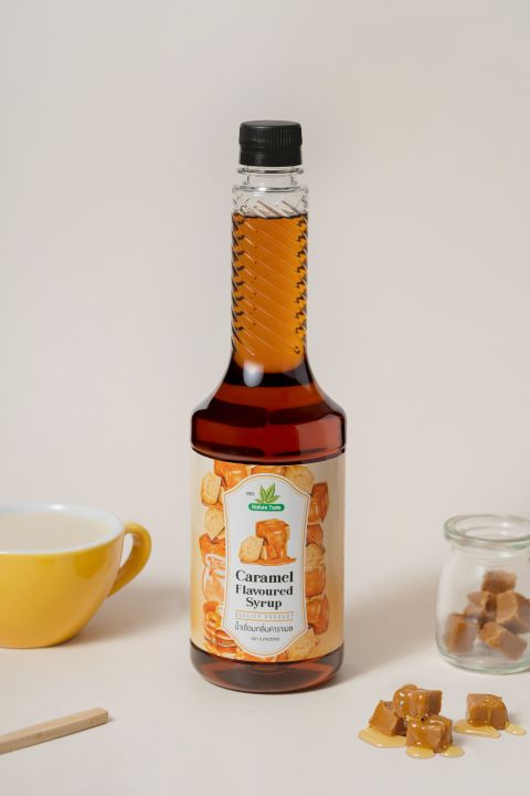 Nature Taste Caramel Syrup น้ำเชื่อมไซรัป กลิ่นคาราเมล ตราเนเจอร์เทส ...
