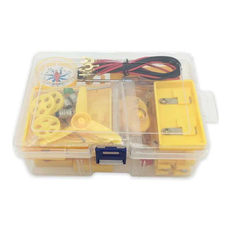 9 Physics Electrical Experiments Set Student Electric Circuit Kit Lab ...