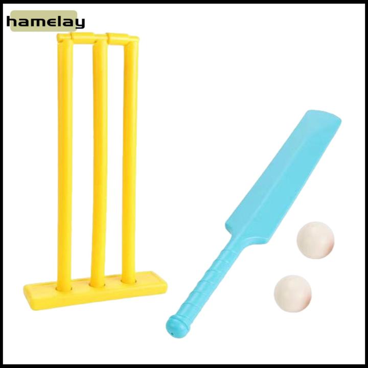 Cricket Toy Set for Beginners Children Cricket Equipment Interactive ...