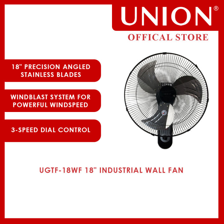 Union UGTF-18WF 18" Industrial Wall Fan | Lazada PH