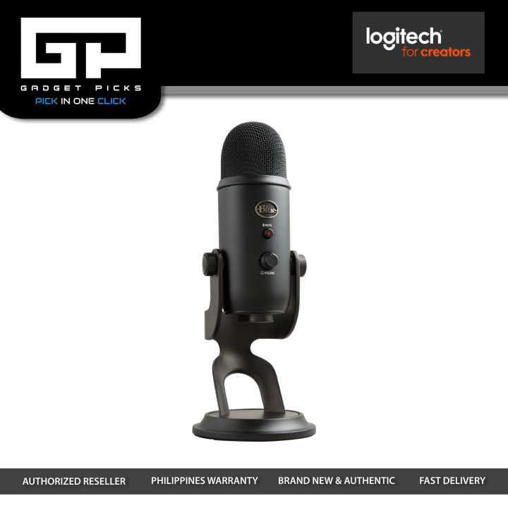 Logitech for Creators - Blue Yeti USB Microphone for Recording ...
