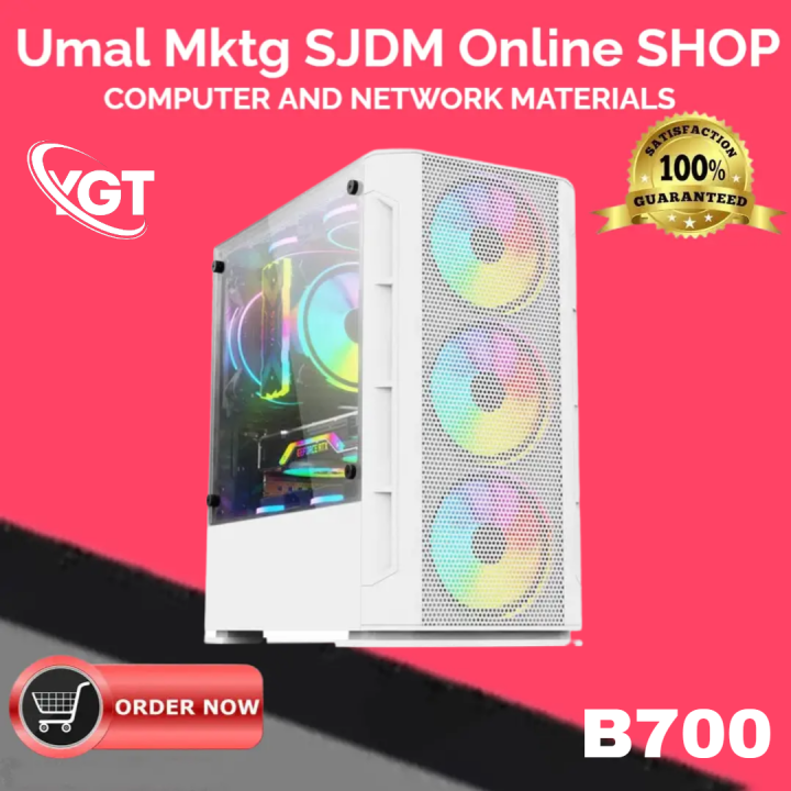 YGT B700 Micro ATX Gaming Case ( CASE ONLY ) *2PCS MAXIMUM* | Lazada PH