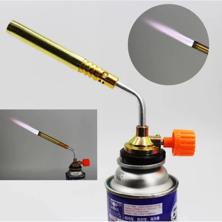 Butane Torch Portable Gas Flame Burner for Outdoor BBQ Grill Camping ...