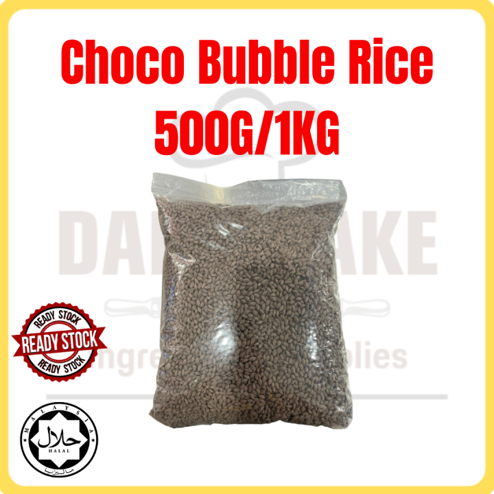Choco Bubble Rice 500G 1KG/巧克力泡泡米/Cereals/ Bijirin/谷物/Breakfast/Sarapan ...