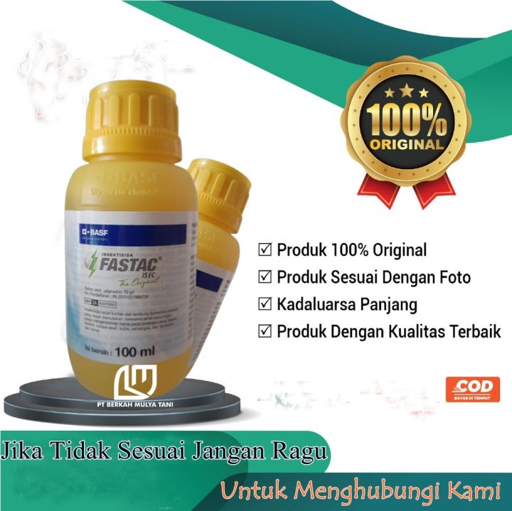 Insektisida Fastac 15 EC 100 ml Obat Serangga Tanaman Kutu Kambing Ayam ...