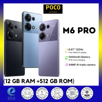 Poco M6 Pro Price in Malaysia & Specs - RM799 | TechNave
