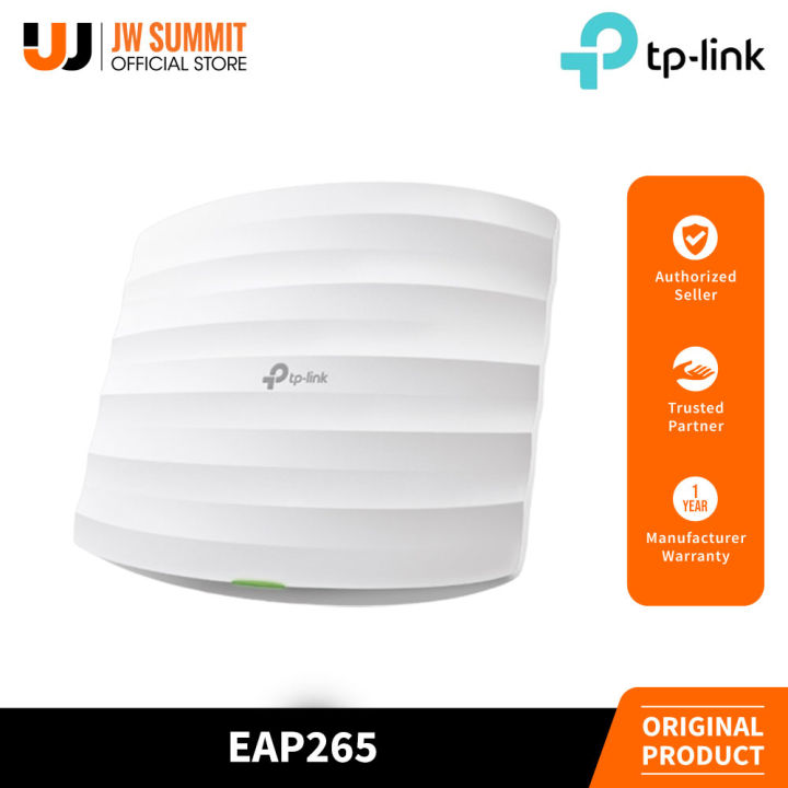 TP-Link EAP265 HD AC1750 Wireless MU-MIMO Gigabit Ceiling Mount Access ...