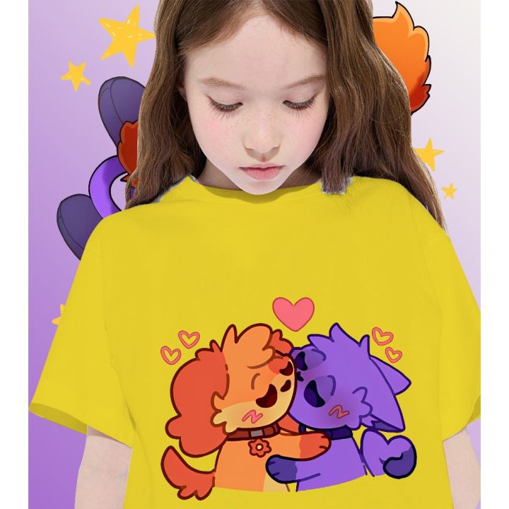 เสื้อยืดเด็กลาย catnap smiling critter poppy playtime dog day พร้อมส่งจากไทย | Lazada.co.th
