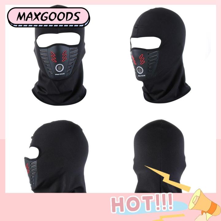 MAXG ผ้าพันคอกันลมผู้ชาย CS สกีใบหน้าขนแกะ Balaclava ความร้อน | Lazada ...