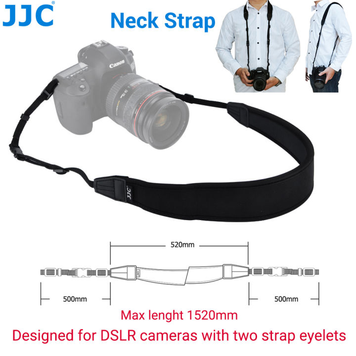 JJC DSLR Camera Neck Strap Quick Release Grip Shoulder Neck Straps for Canon EOS R5 R6 Nikon Z8 ...