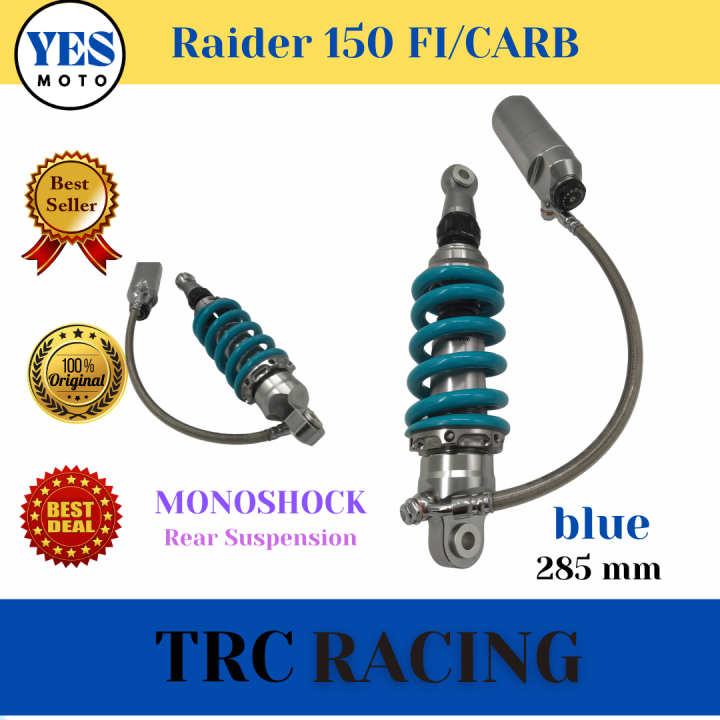 Mono Shock Fully Adjustable Raider 150 285mm TRC Brand | Lazada PH