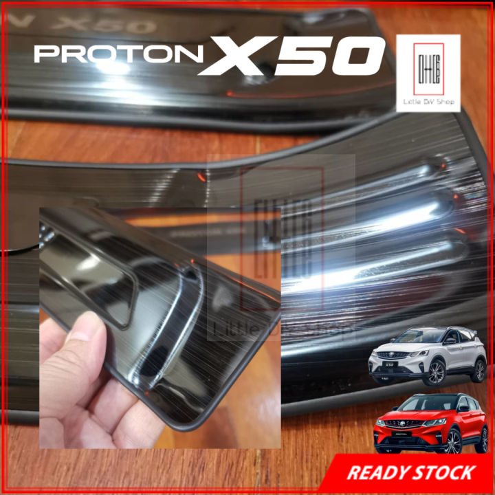 Proton X50 4 Doors Door Sill Step Stainless Steel Bar | Lazada