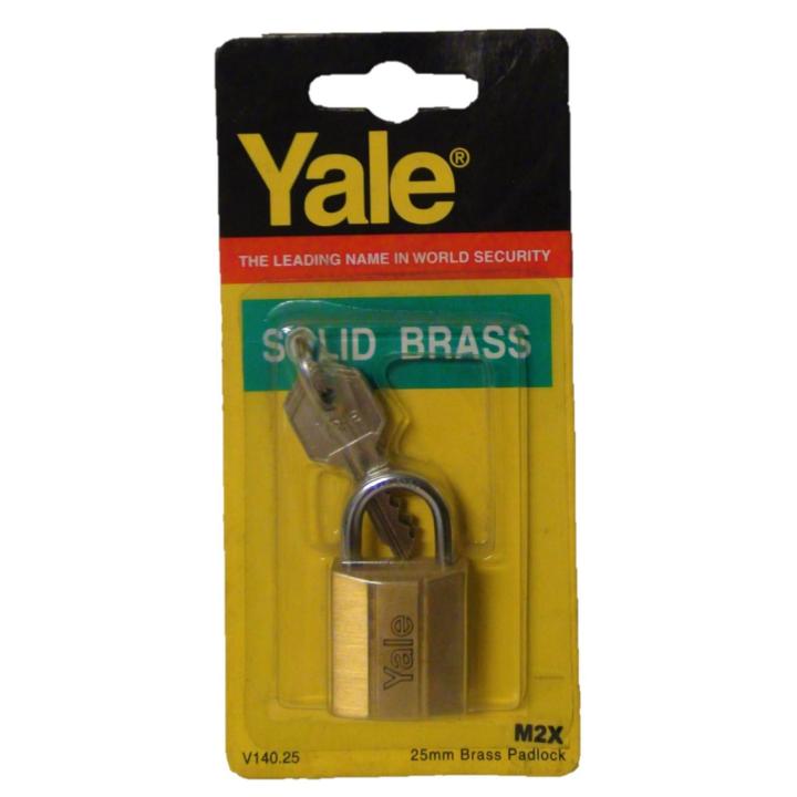 Yale Solid Brass Padlock 25mm | Lazada PH