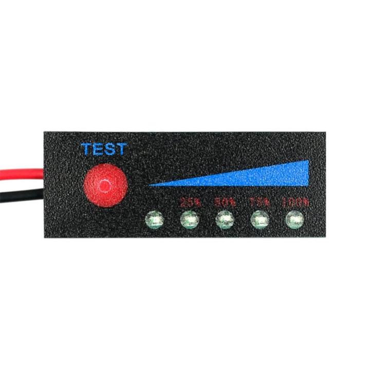 12v Lead Acid Battery Level Indicator Tester 3 7v Lcd Display Meter Module Battery Capacity Led