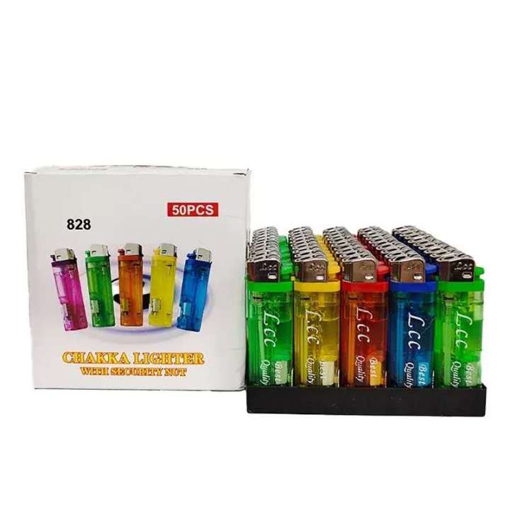 KES 828 YOWANT LCC LIGHTER WITH LIGHT 50pieces【1inner】 | Lazada PH