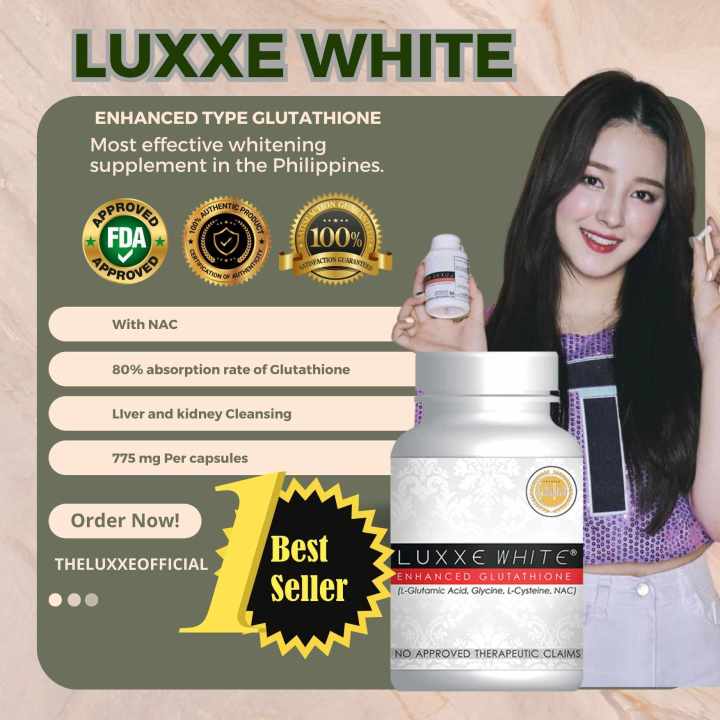 Frontrow Luxxe White Enhanced type Glutathione 100% Authentic | Lazada PH