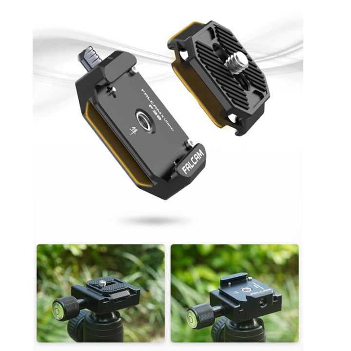 TECHCHIP- F38 Camera Shoulder Strap Mount Quick Release Kit Plate+Base ...