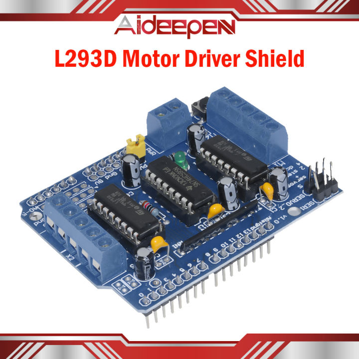 Original Aideepen L293D Motor Driver Shield for Arduino motor driver ...