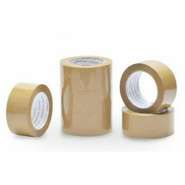 SLOP LAKBAN NACHI 48MM X 100Y / OPP NACHI 2 INCHI X 100Y COKLAT ISI 6 | Lazada Indonesia
