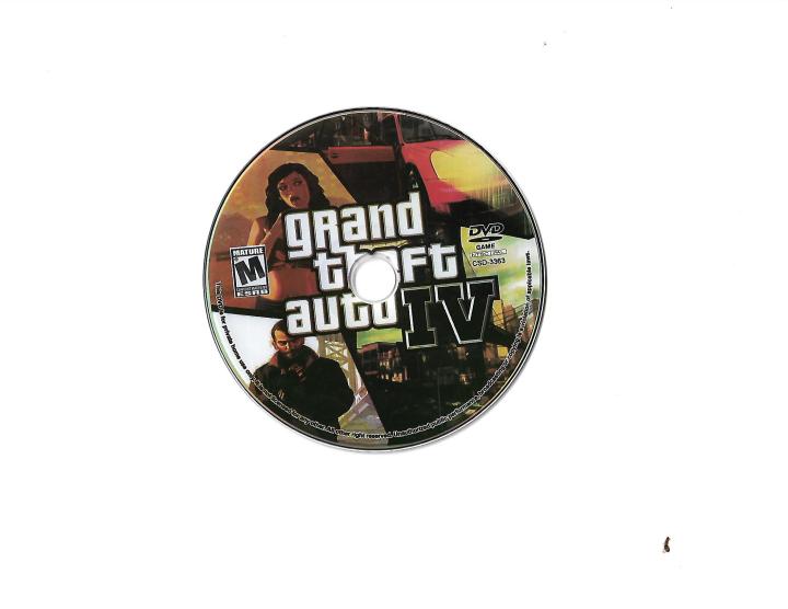 PS2 CD Games : (GTA) GRAND THEFT AUTO Iv (Silver Disc) | Lazada