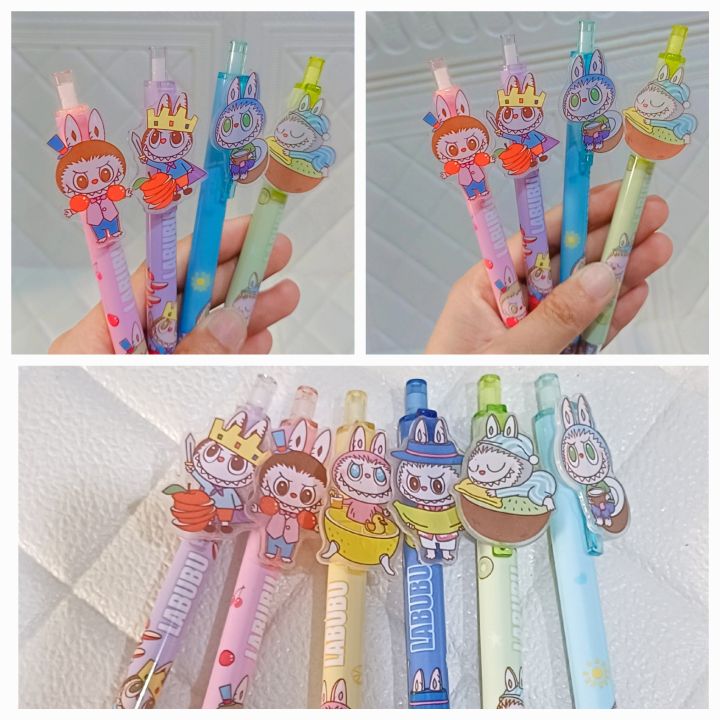 READY PULPEN MOTIF LABUBU//PREMIUM PEN KARKTER LABUBU VIRAL//BOLPEN ...