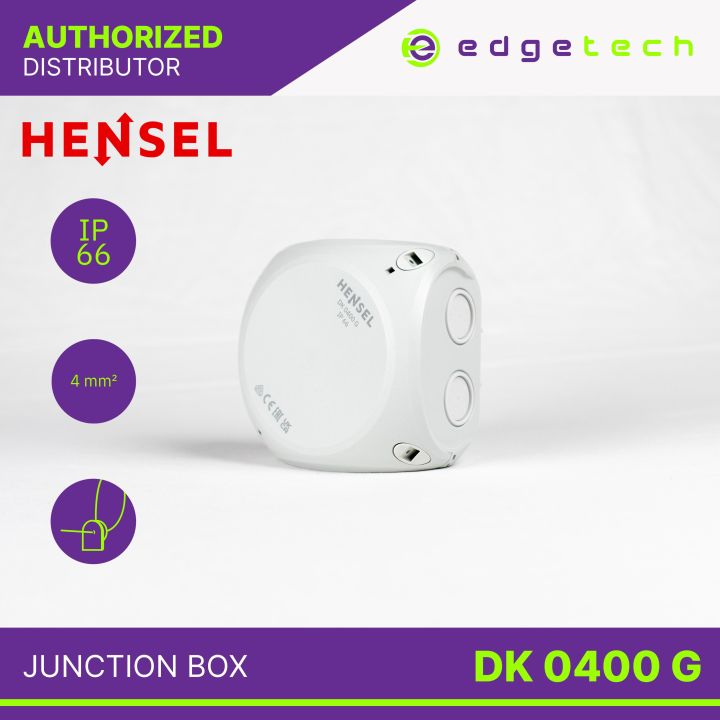 HENSEL DK 0400G JUNCTION BOX GRAY | Lazada PH