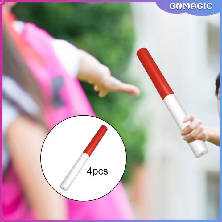 BNMAGIC 4x Track Field Relay Sticks Sports Field Race Sticks for ...
