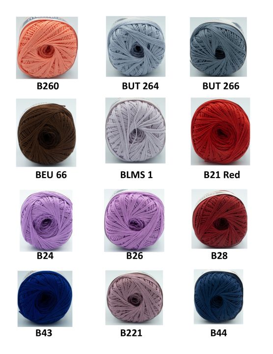 Monaco Crochet 3 Ply Thread (per dozen) | Lazada PH