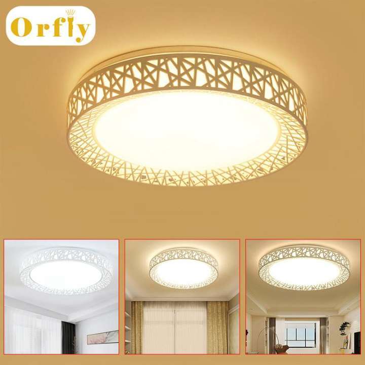 Circular energy-conserving LED ceiling lamp COD LED tri color Ceiling ...