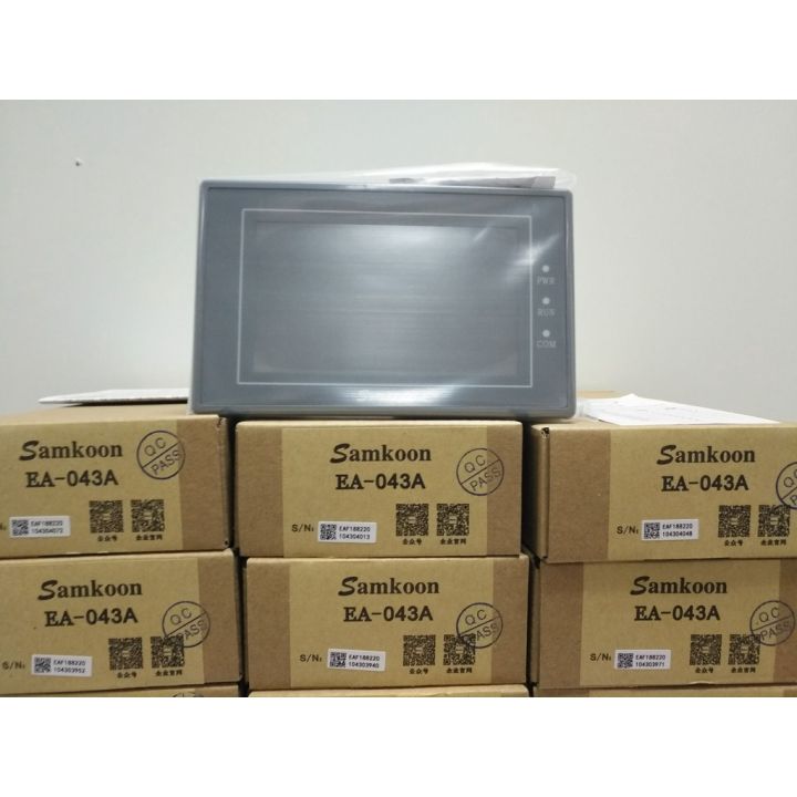 Samkoon EA-043A HMI Human Machine Interface Touch Screen Panel 4.3 Inch ...